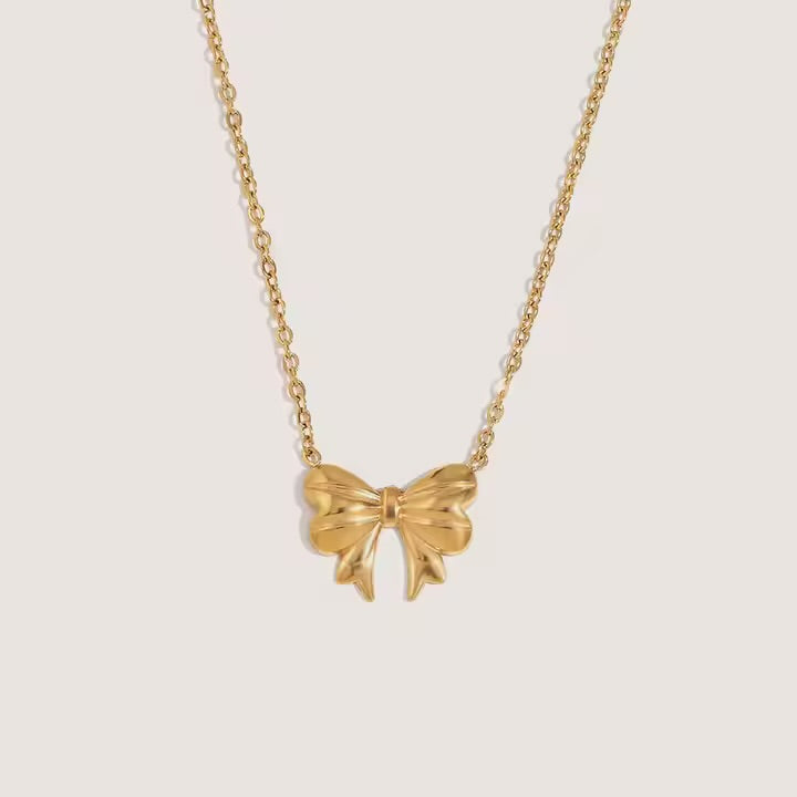 Betty Bow Necklace – TOXIC TALE